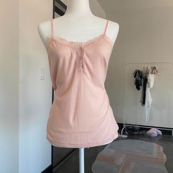 Tops | Pastel Pink Fairy Cami | Poshmark